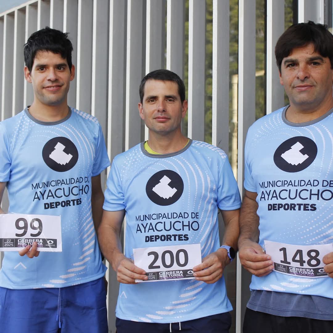 Atletismo en Ayacucho: rauchenses presentes en la prueba “La Vuelta al ...