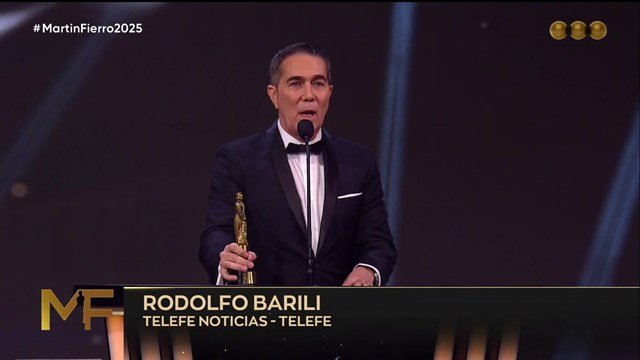 Rodolfo Barili ganó el Martín Fierro a Mejor Labor Periodística ...